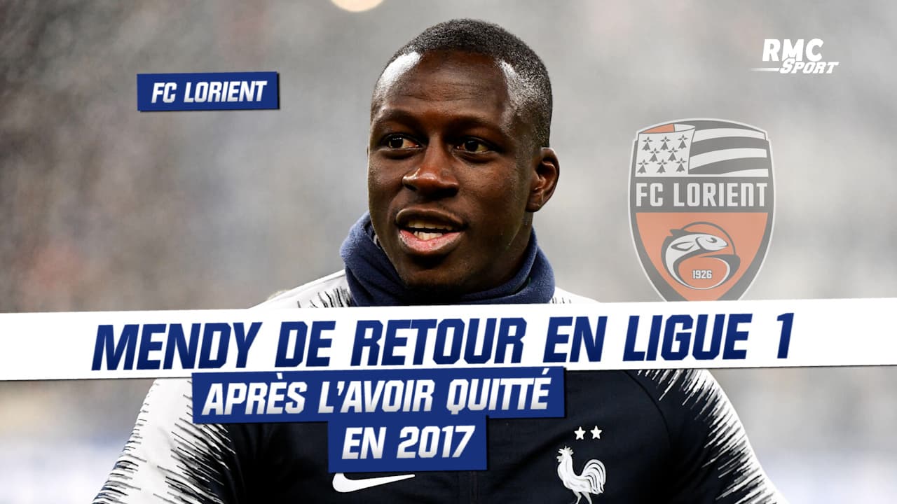 FC Lorient : Benjamin Mendy fait son retour en Ligue 1, après l'avoir quittée en 2017