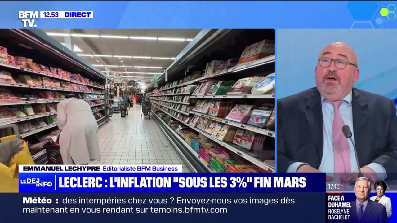 L'inflation sera-t-elle inférieure à 3% à la fin du mois de mars 2024