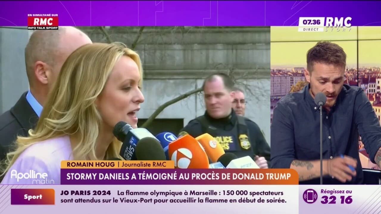 L'actrice X Stormy Daniels a témoigné au procès de Donald Trump