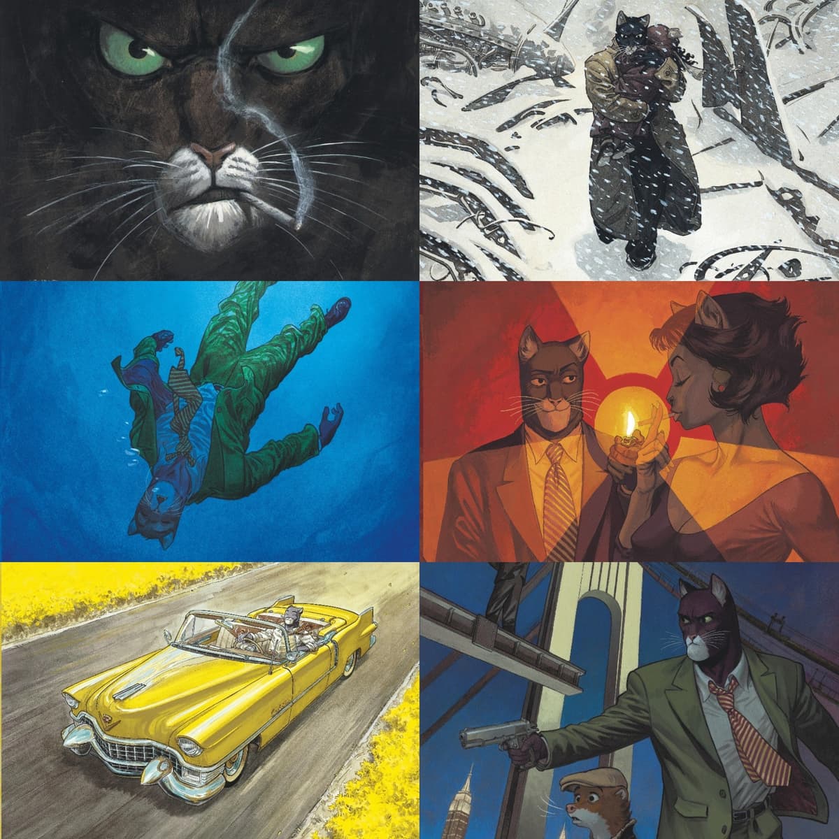 La BD culte "Blacksad" de retour après huit ans d’absence