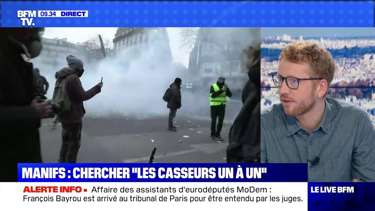 Manifs: chercher "les casseurs un à un" - 06/12