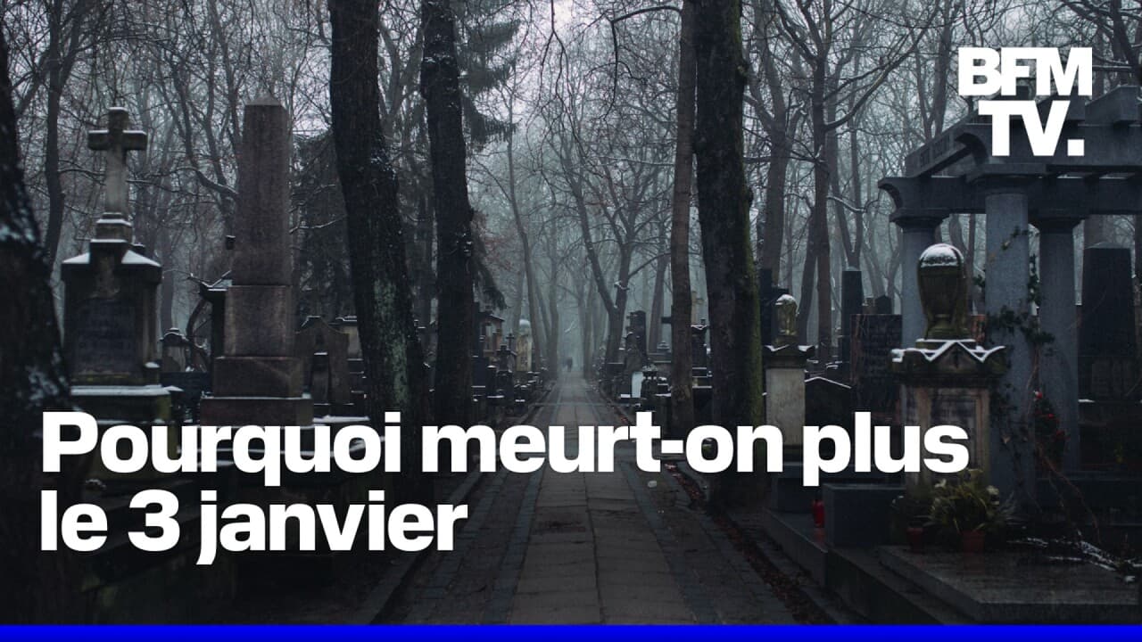Pourquoi le 3 janvier est le jour...où l'on meurt le plus en France