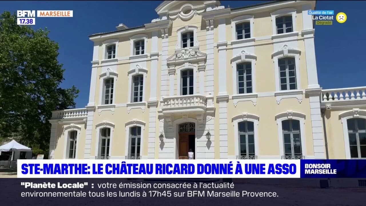 Marseille: la famille Ricard a donné son château à une association d ...