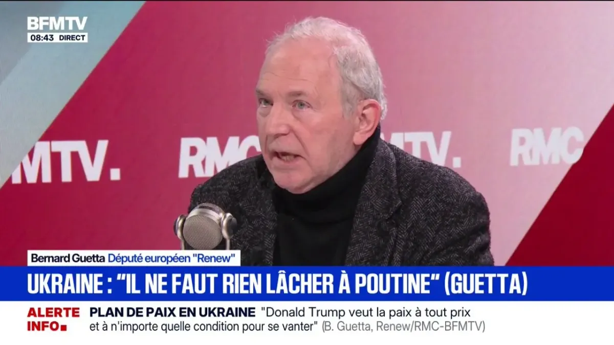 "Il ne faut rien lâcher à Vladimir Poutine", estime Bernard Guetta ...