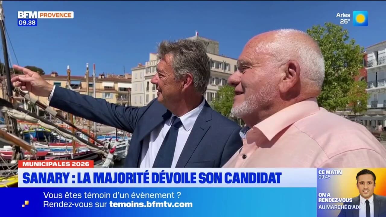 Municipales 2026 . Sanary : la majorité dévoile son candidat.