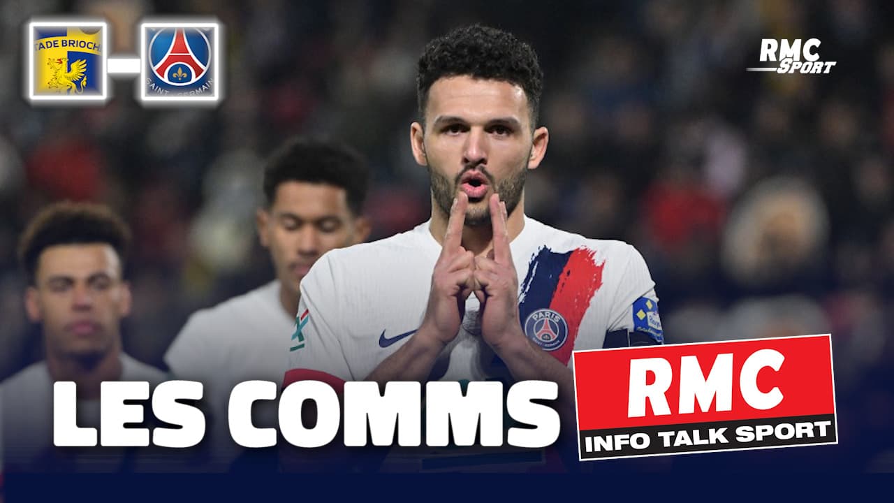 Stade Briochin 0-7 PSG : Les comms RMC de la victoire tranquille des Parisiens en Coupe de France