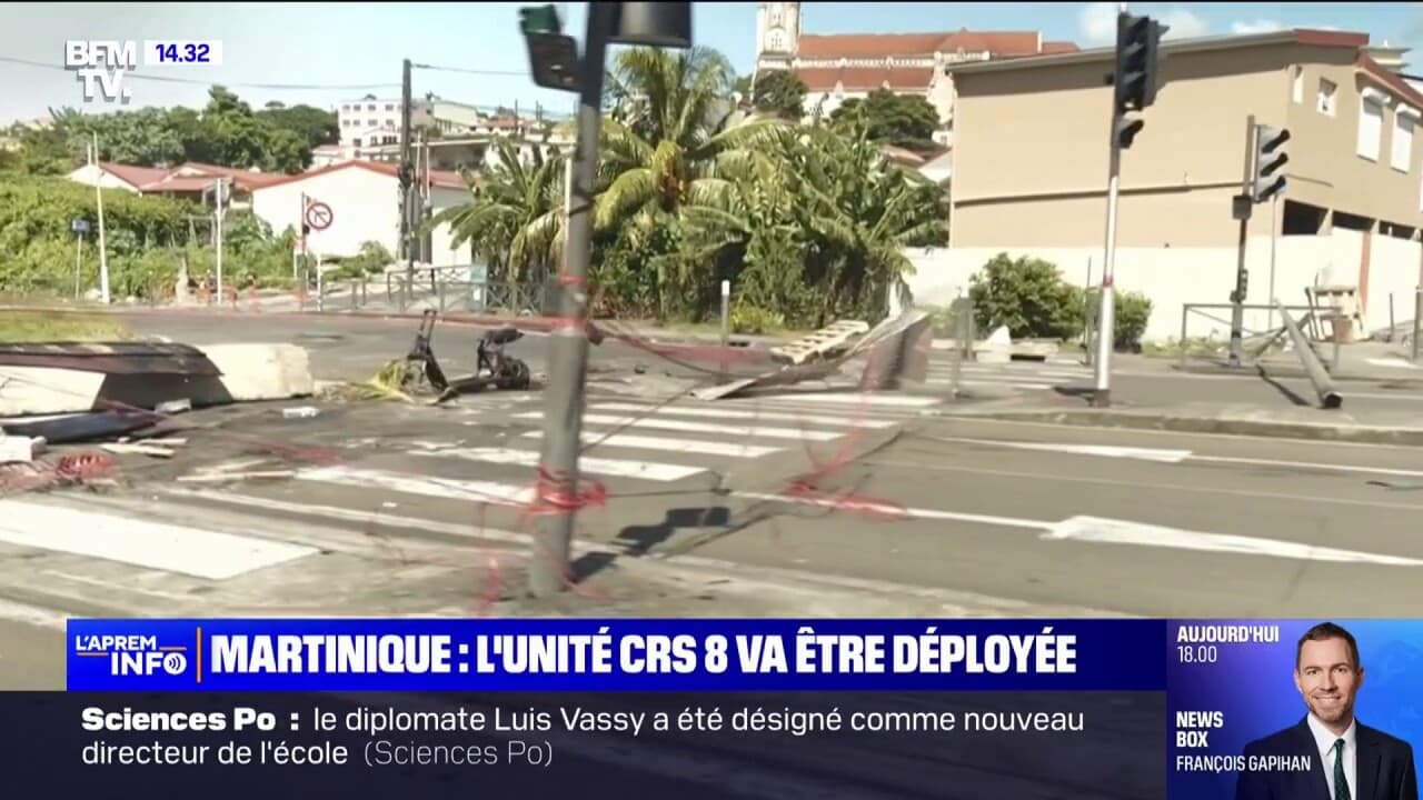 Martinique: la préfecture interdit les manifestations, l'unité CRS 8 ...