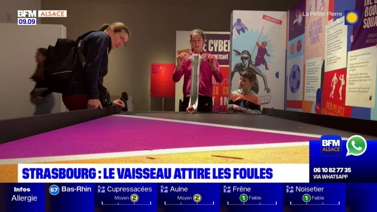 Strasbourg: le musée scientifique et ludique "Le Vaisseau" fait le plein