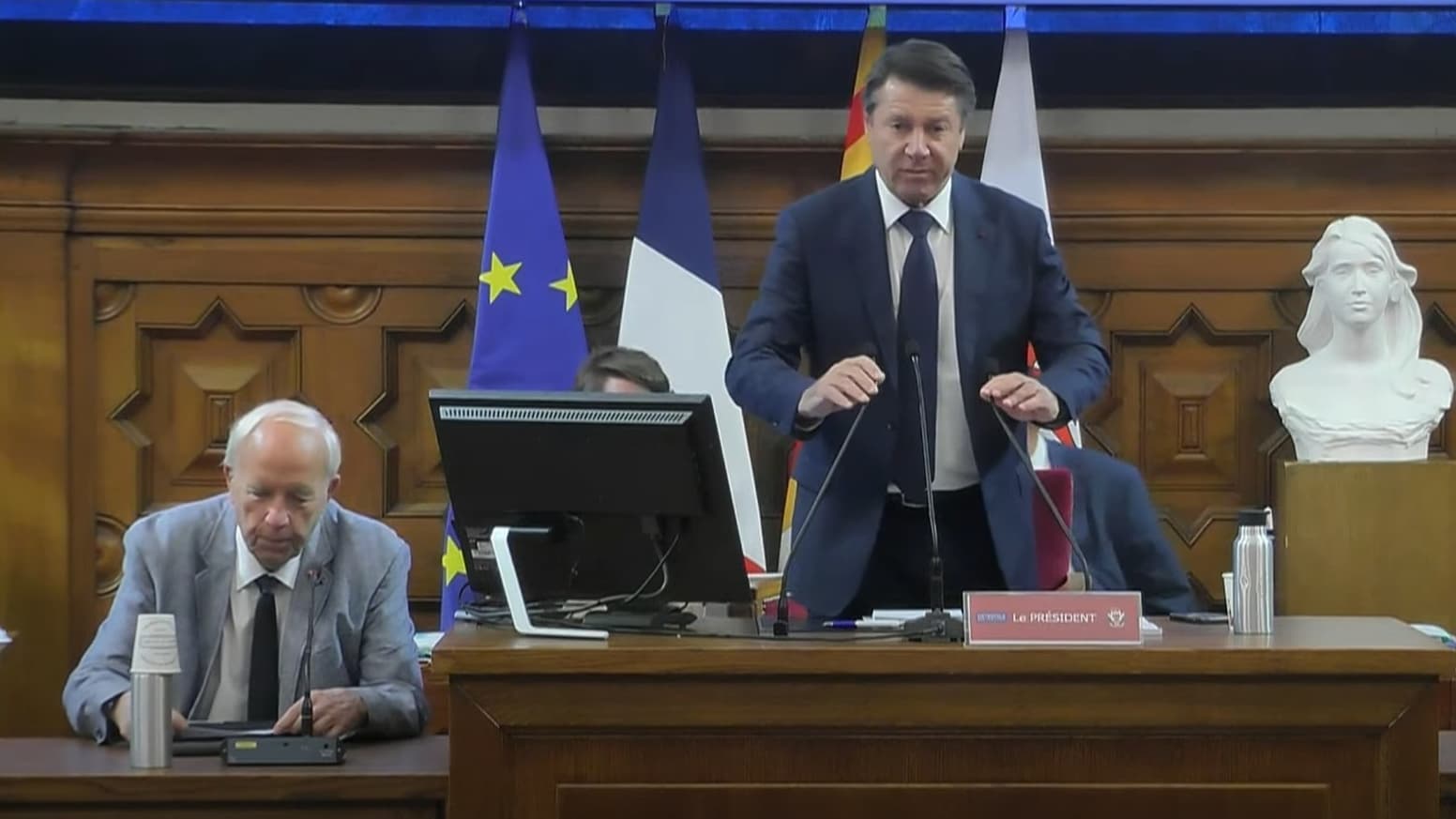 Christian Estrosi réélu président de la métropole Nice Côte d'Azur