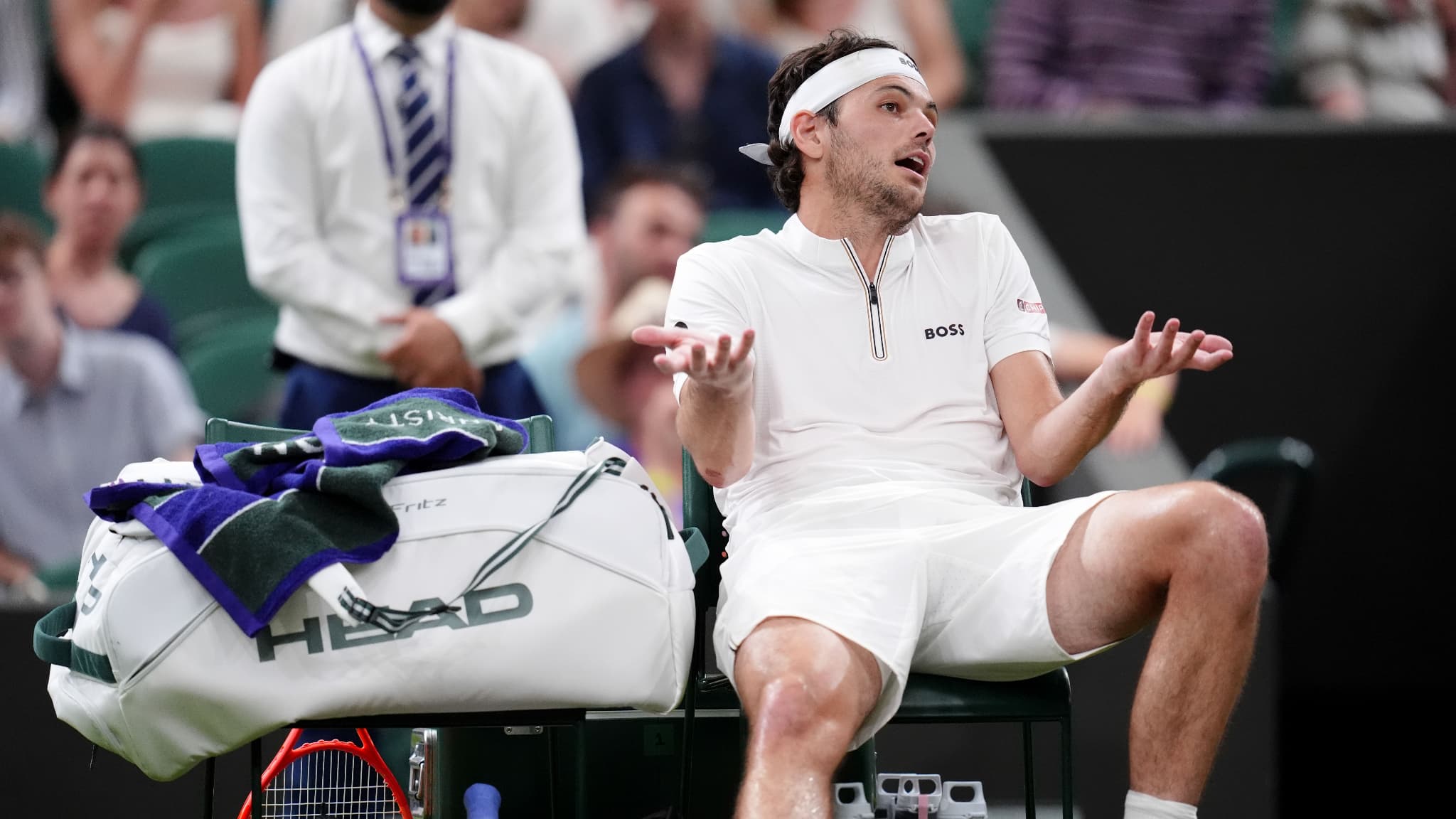 Wimbledon: Fritz s'en prend à Mpetshi Perricard après l'interruption de ...
