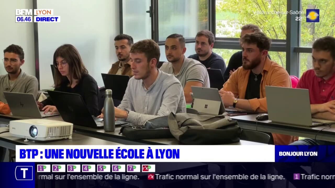 BTP: une nouvelle école a ouvert ses portes à Lyon