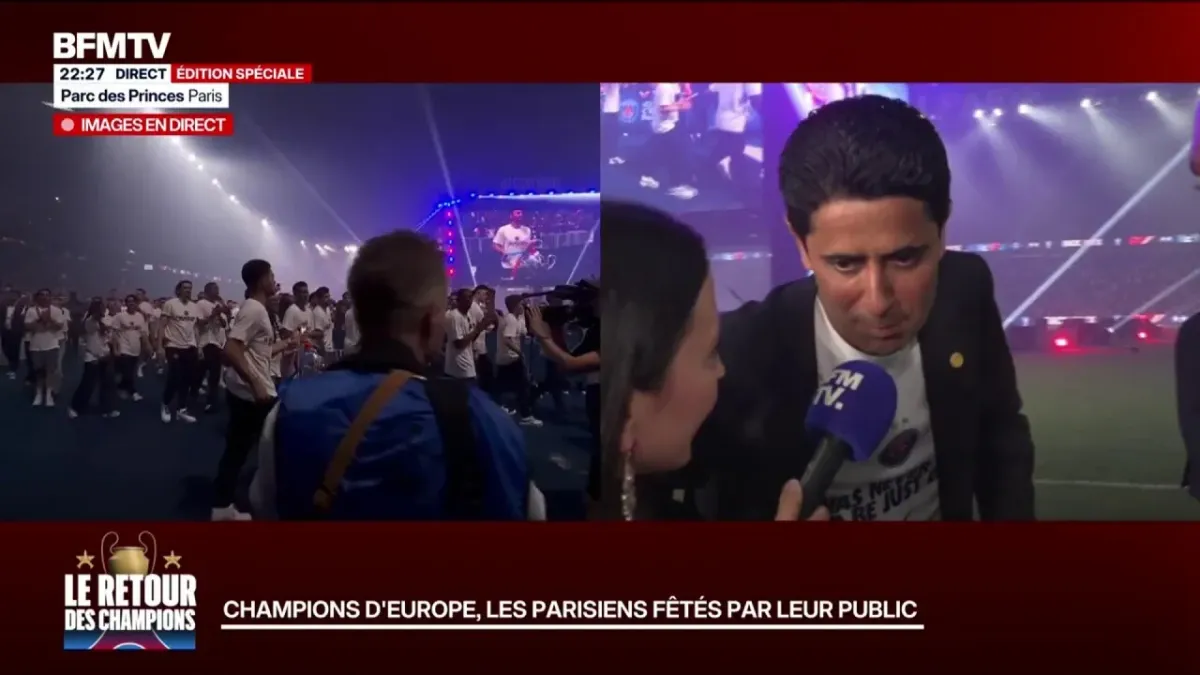 PSG: "On recommence à travailler dès demain", réagit Nasser al-Khelaïfi ...