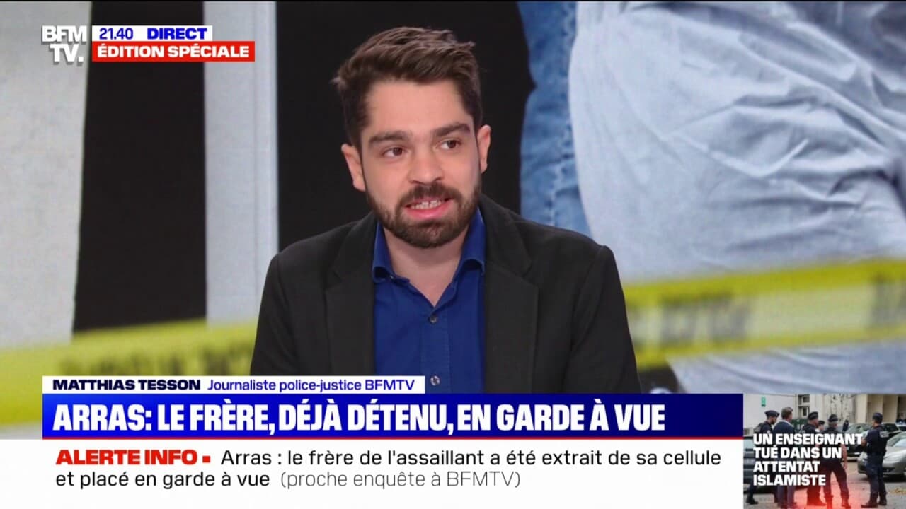 Attaque au couteau à Arras: le frère aîné de l'assaillant a été extrait ...