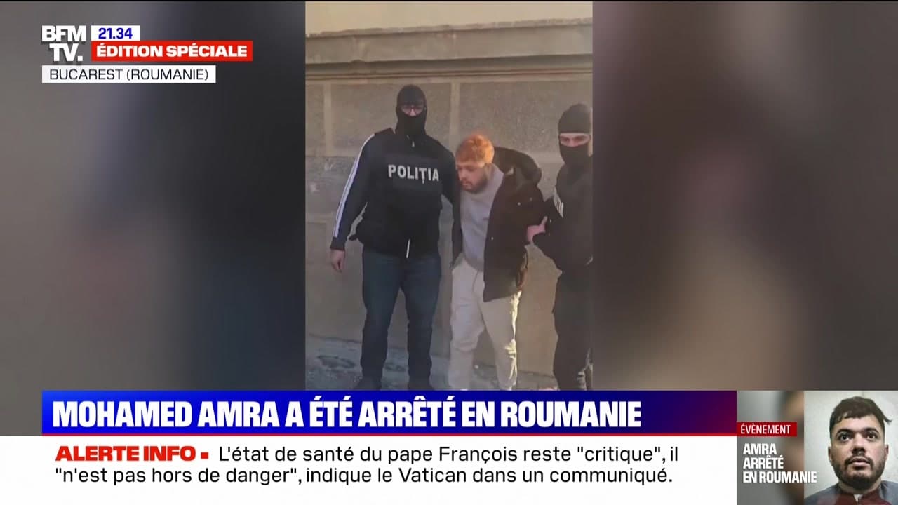 Édition spéciale - Arrestation de Mohamed Amra en Roumanie - 22/02 Édition spéciale - Arrestation de Mohamed Amra en Roumanie - 22/02