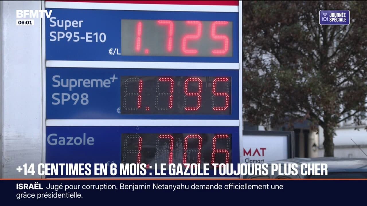 Avec une augmentation de 14 centimes à la pompe, pourquoi le gazole est ...