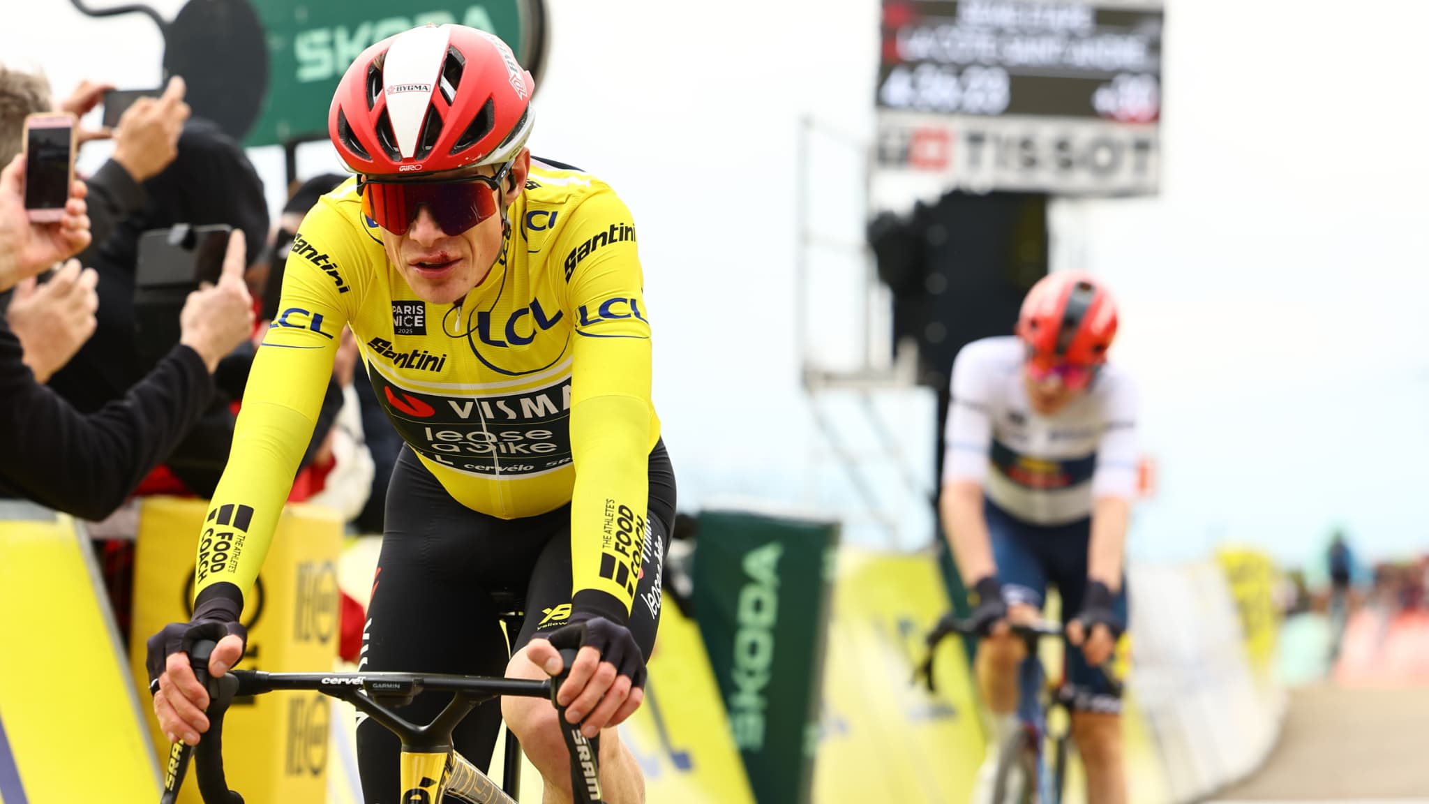 Paris-Nice: nouvelles très rassurantes pour Vingegaard après sa chute