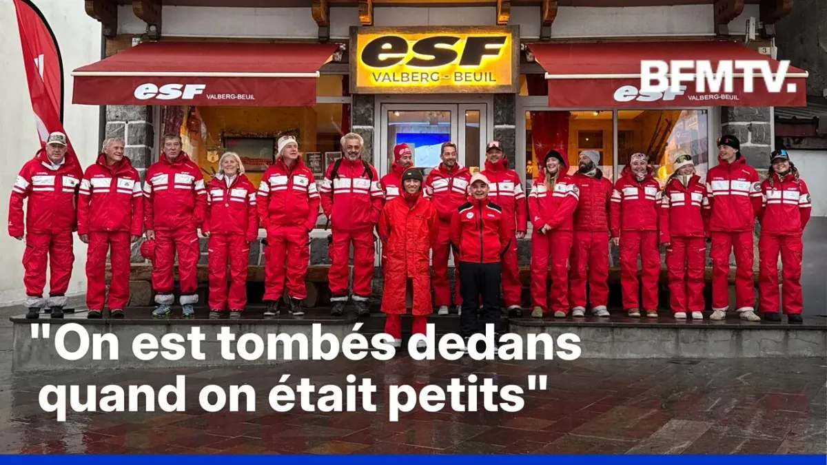 ROBIN DE BFM - Dans cette station, 21 moniteurs de ski ont le même nom