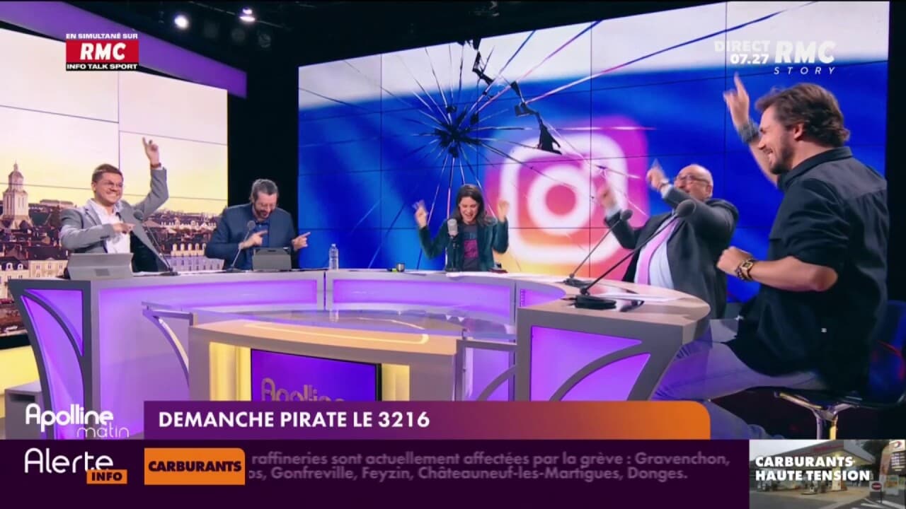 Arnaud Demanche a réussi à faire danser tout le plateau d'Apolline Matin