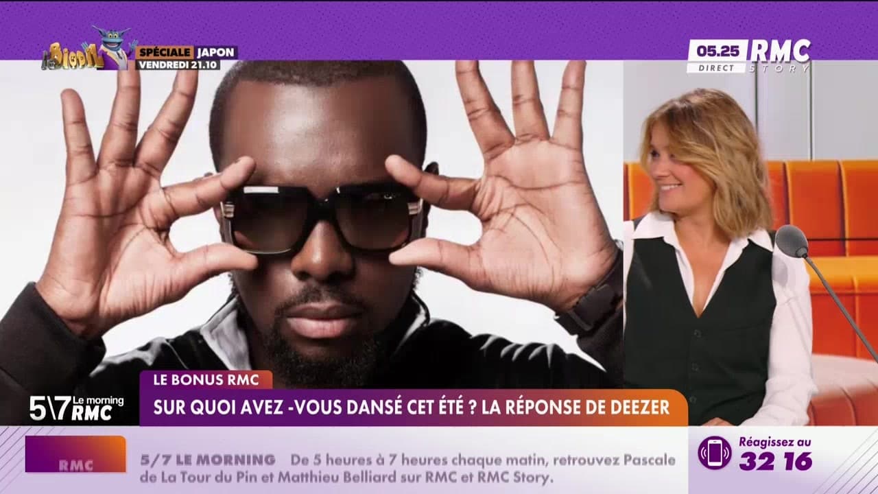 Le bonus RMC : Sur quoi avez-vous dansé cet été ? La réponse de Deezer ...