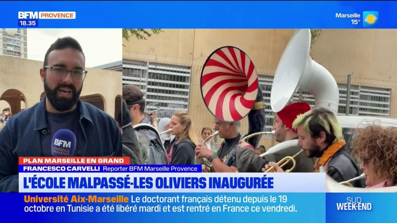 Plan Marseille en Grand: l'école Malpassé - Les Oliviers inaugurée