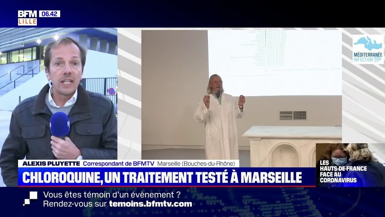 Coronavirus: le traitement à la chloroquine testé à Marseille serait ...
