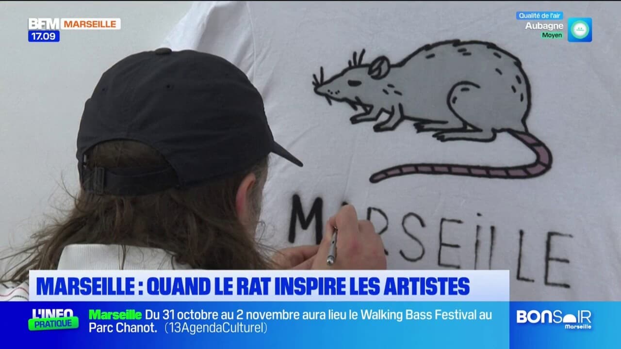 Marseille: quand le rat inspire les artistes
