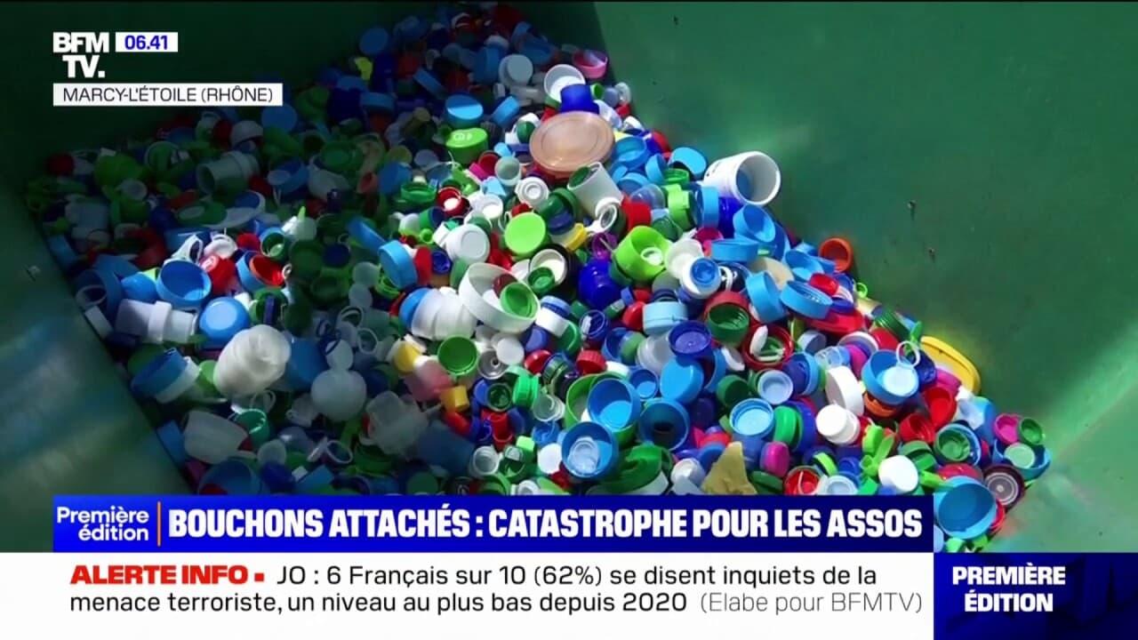 Des associations de collecte de bouchons en plastique inquiètes depuis ...