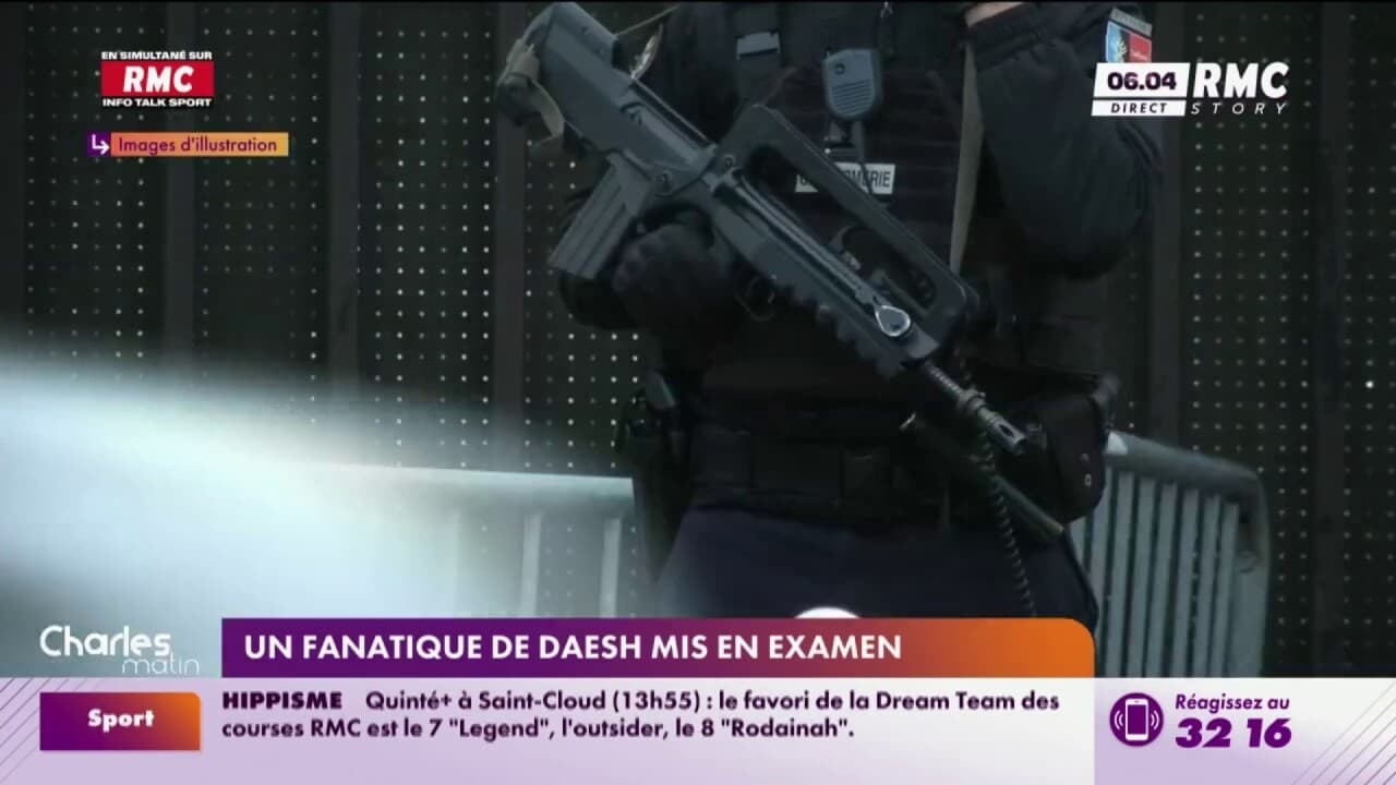 Un fanatique de Daesh mis en examen
