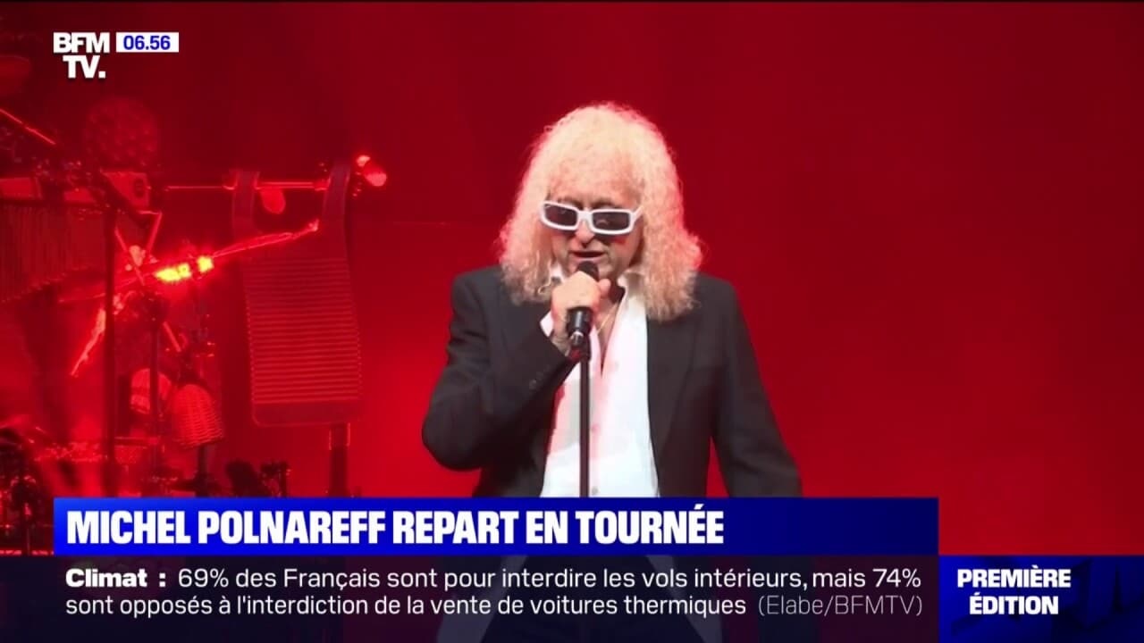 Michel Polnareff repart en tournée