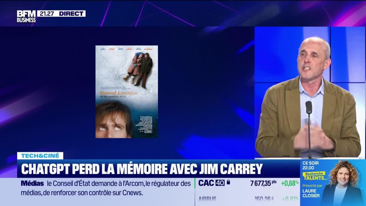 Tech&Ciné : ChatGPT perd la mémoire avec Jim Carrey - 14/02