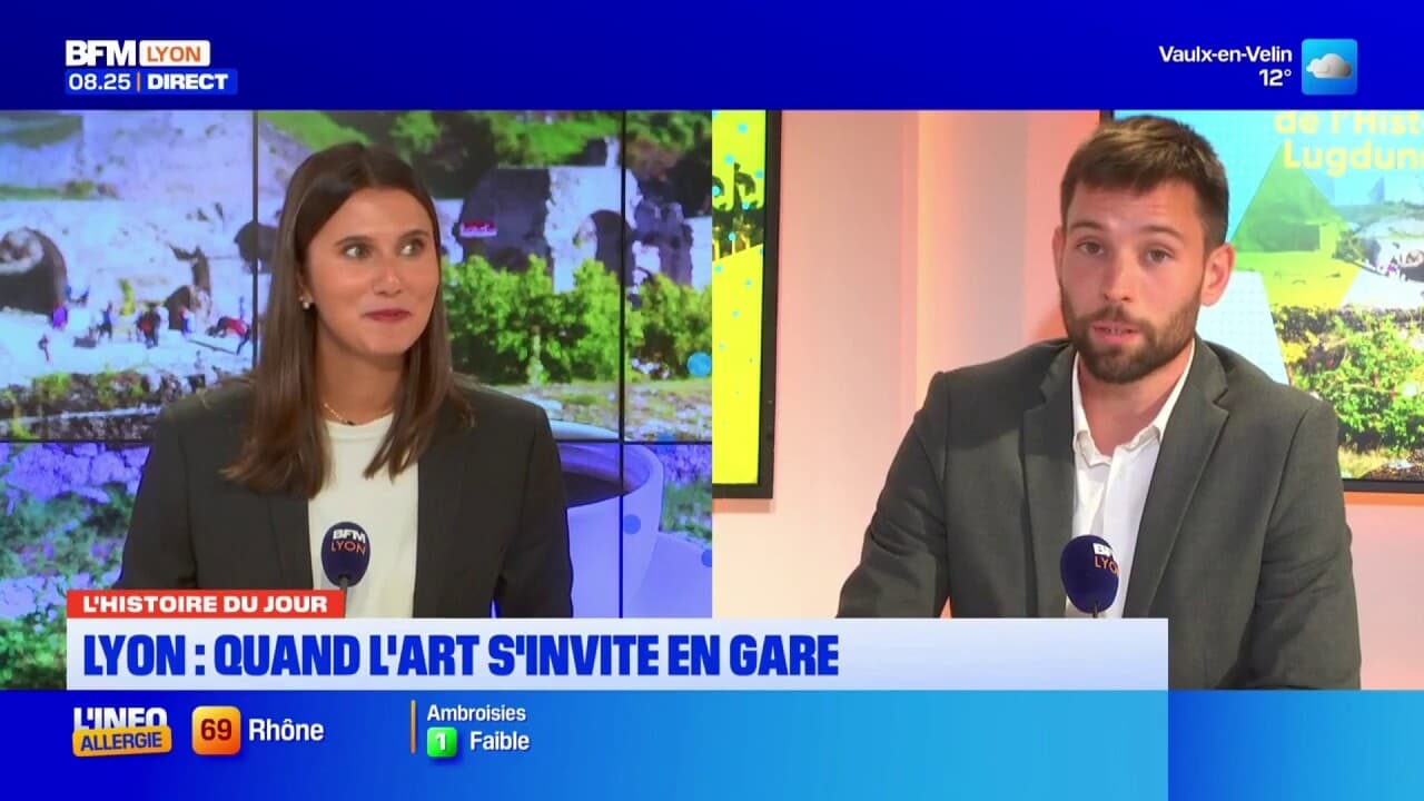 Des œuvres d'art pour les voyageurs de la Gare de Lyon Part-Dieu