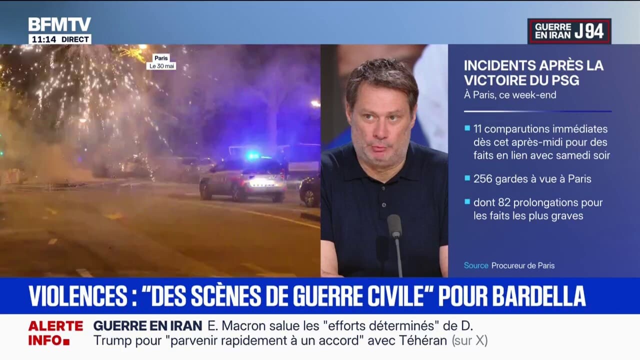 Débordements après le sacre du PSG: "On subit ça depuis des années ...