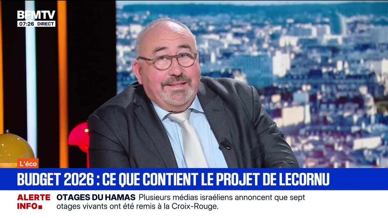 BFM éco : Budget 2026, ce que contient le projet de Lecornu - 13/10