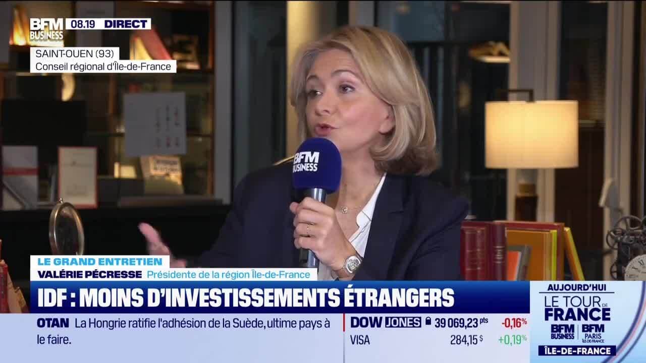 Valérie Pécresse est l'invité de Good Morning Business
