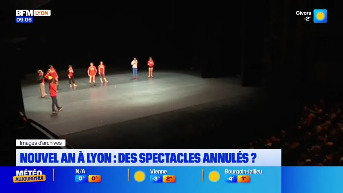 Nouvel An à Lyon : des spectacles annulés à cause d'une grève des ...