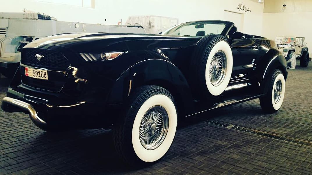 Un collectionneur et un designer développent une Mustang 4X4
