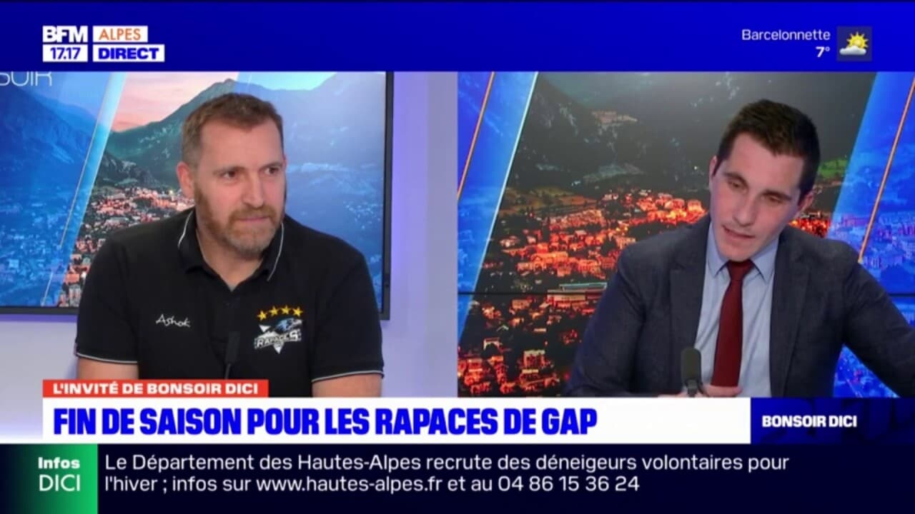 Hockey sur glace: Éric Blais, coach des Rapaces de Gap, dresse le bilan ...