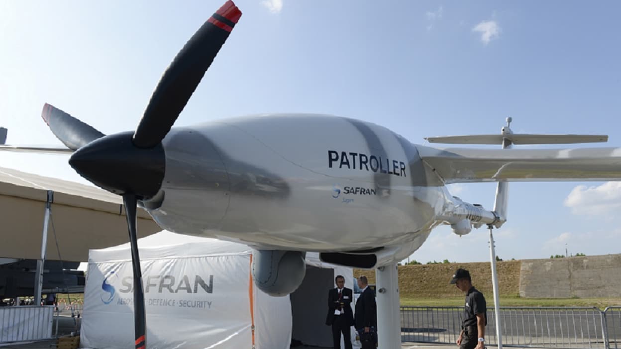 L’armée française commande 14 drones Patroller à Safran