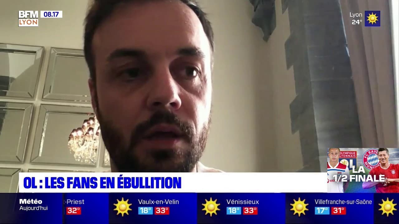 "J'y crois encore un peu plus": le comédien Lyonnais et supporter de l ...