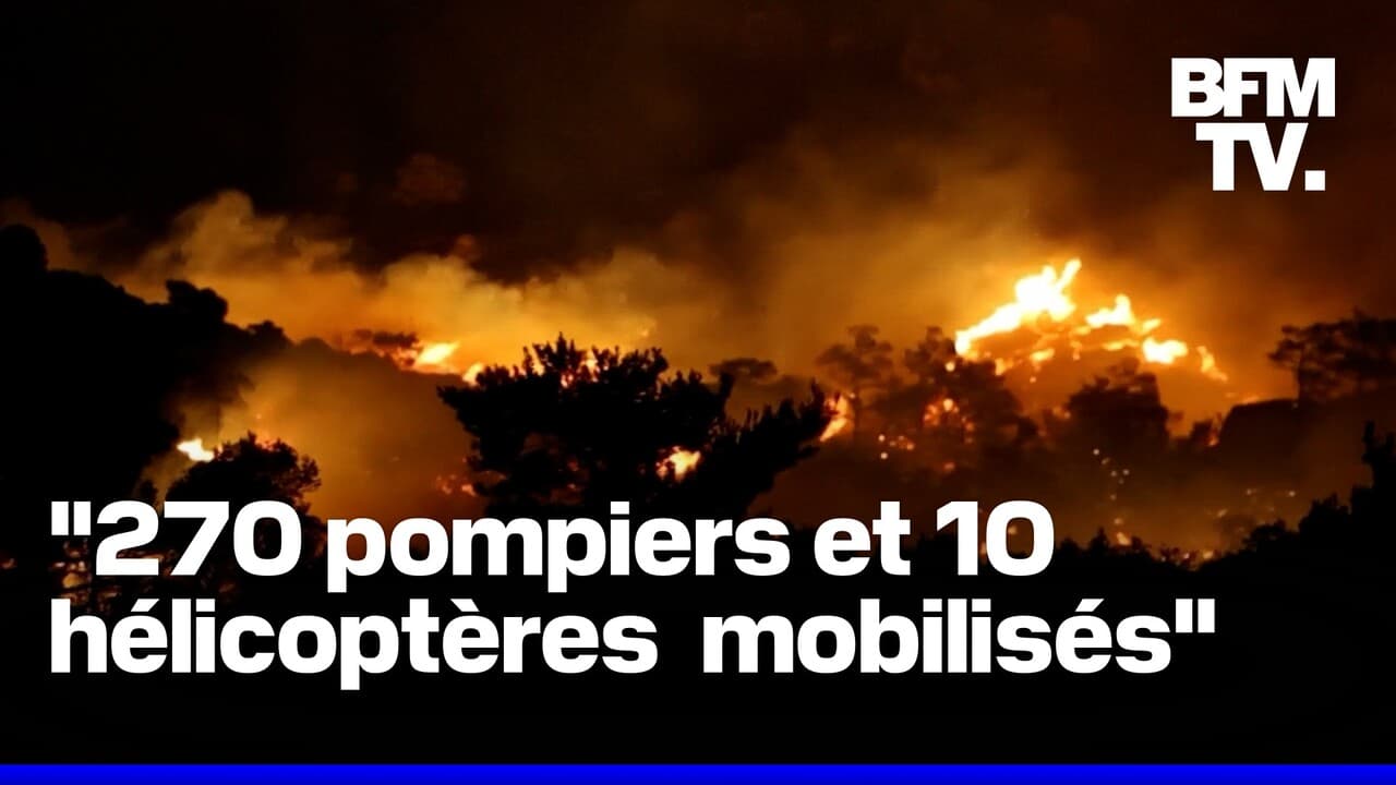 Incendies en Grèce: plus de 1.500 personnes ont été évacuées à cause ...