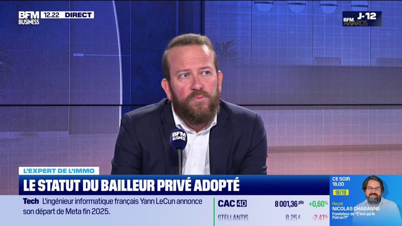 Le statut du bailleur privé adopté
