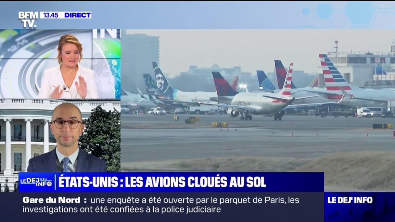 "Une panne informatique majeure" cloue tous les avions au sol aux États ...