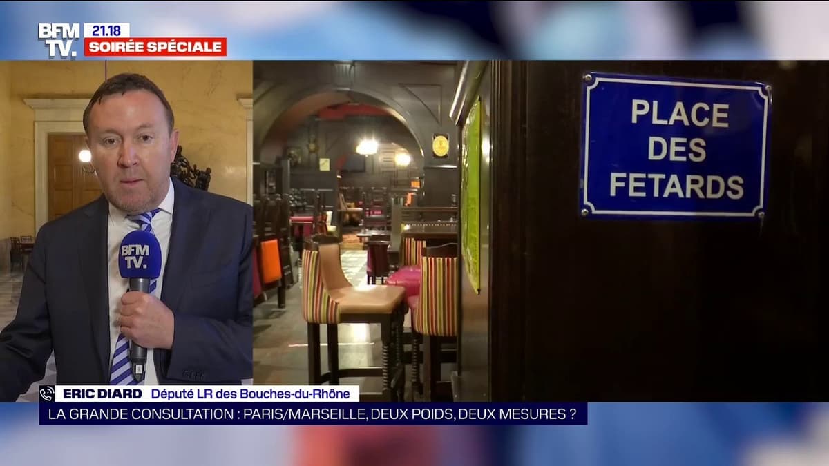 Marseille: le député LR Éric Diard demande la réouverture des bars et ...