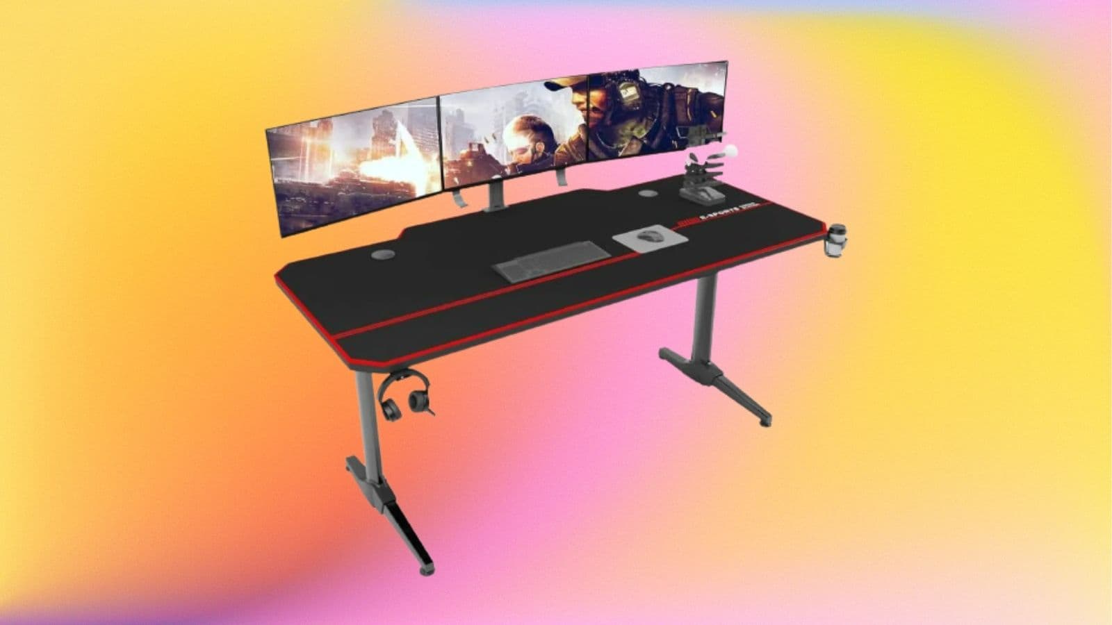 Ce bureau gaming est à moitié prix pour la rentrée, c'est le moment d ...