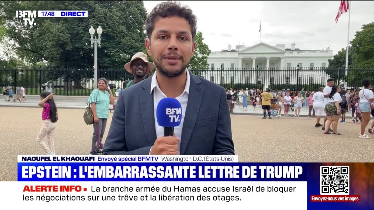 Affaire Epstein: Donald Trump nie l'authenticité de la lettre, son clan ...