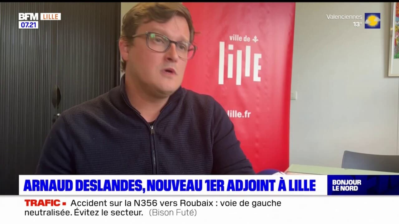 Lille: Arnaud Deslandes est le nouveau premier adjoint à la mairie