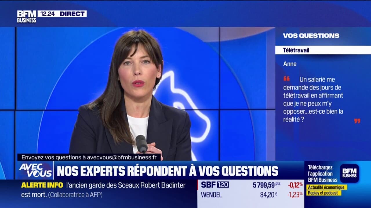 Un salarié me demande des jours de télétravail en affirmant que je ne ...