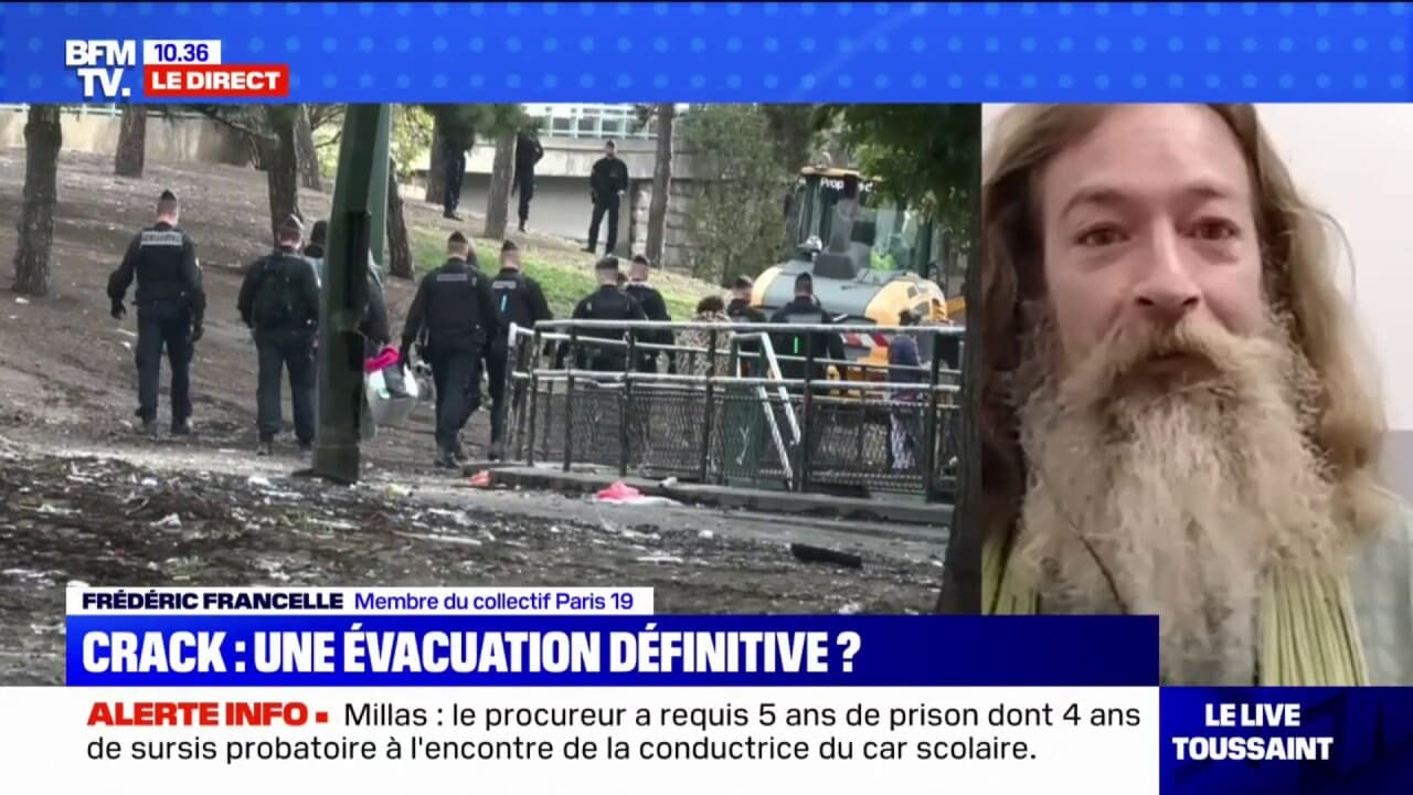 Frédéric Francelle, membre du collectif "Paris 19": "Les toxicomanes ...