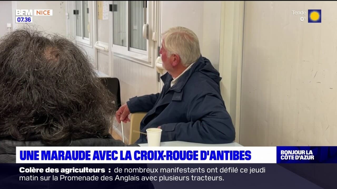 Une maraude avec la Croix-Rouge d'Antibes