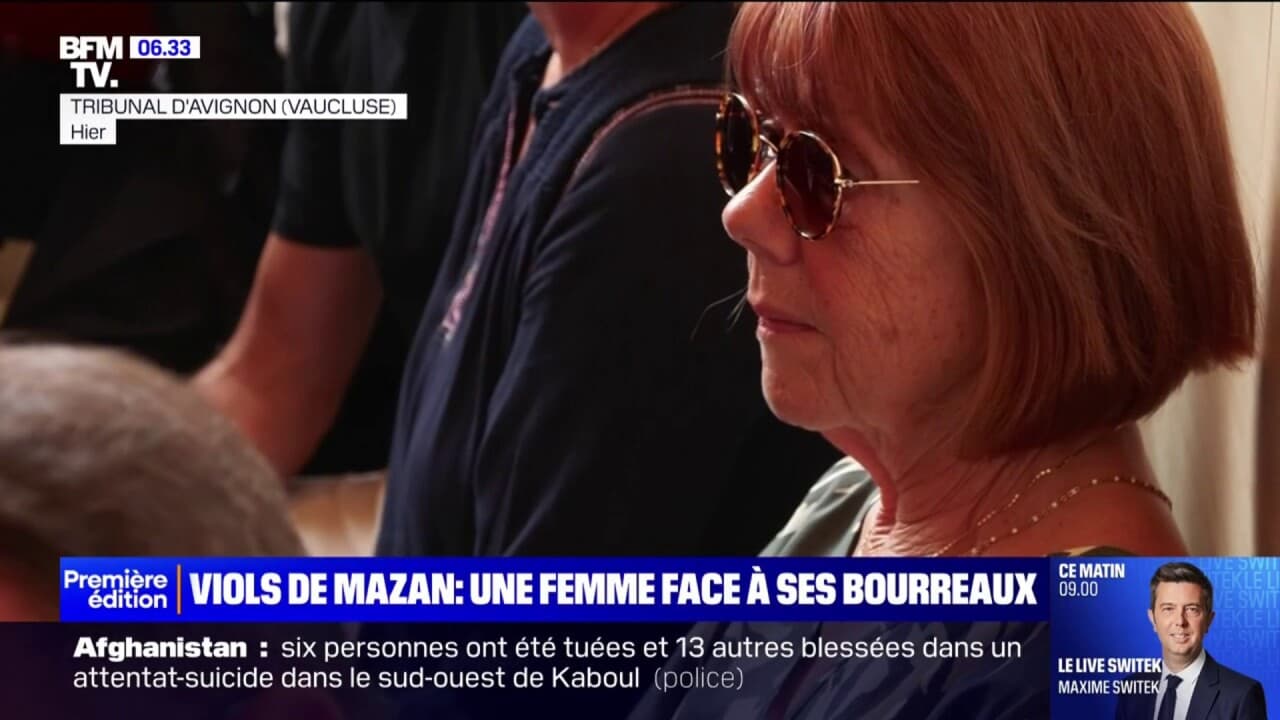 Procès des viols de Mazan: un premier jour d'audience chargé en émotions pour Gisèle P. qui a ...